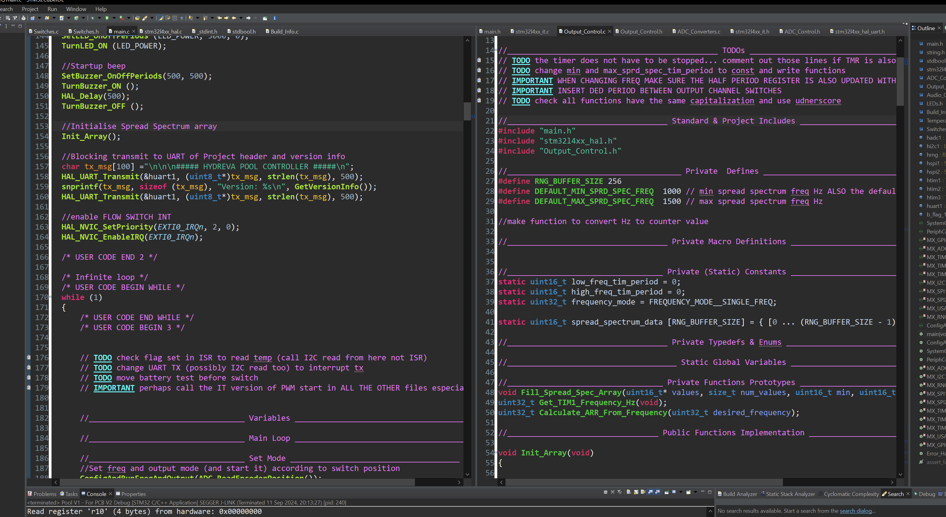 Random Source Files Opening In Cubeide When Downlo Stmicroelectronics Community
