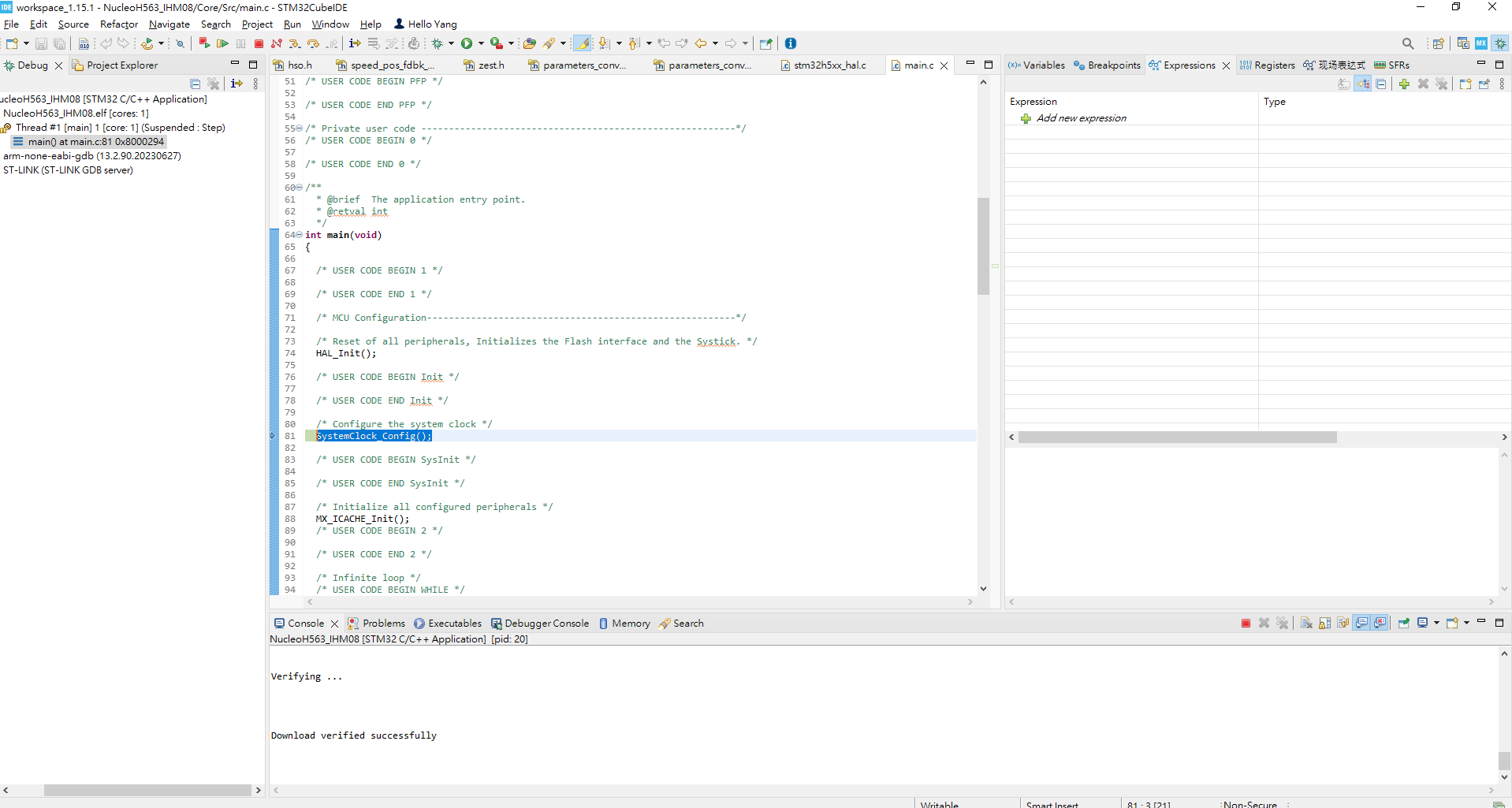 Solved: What am I still able to download the program into ... - STMicroelectronics Community