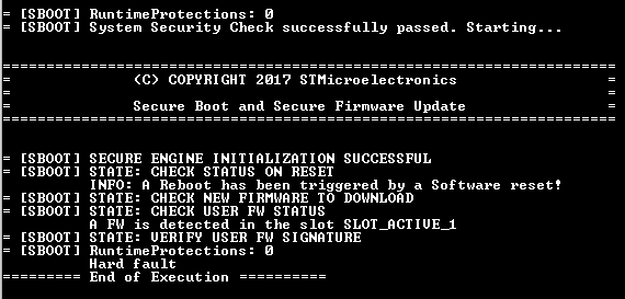 Solved: STM32H753 SBSFU unable to transfer application fir... - STMicroelectronics Community