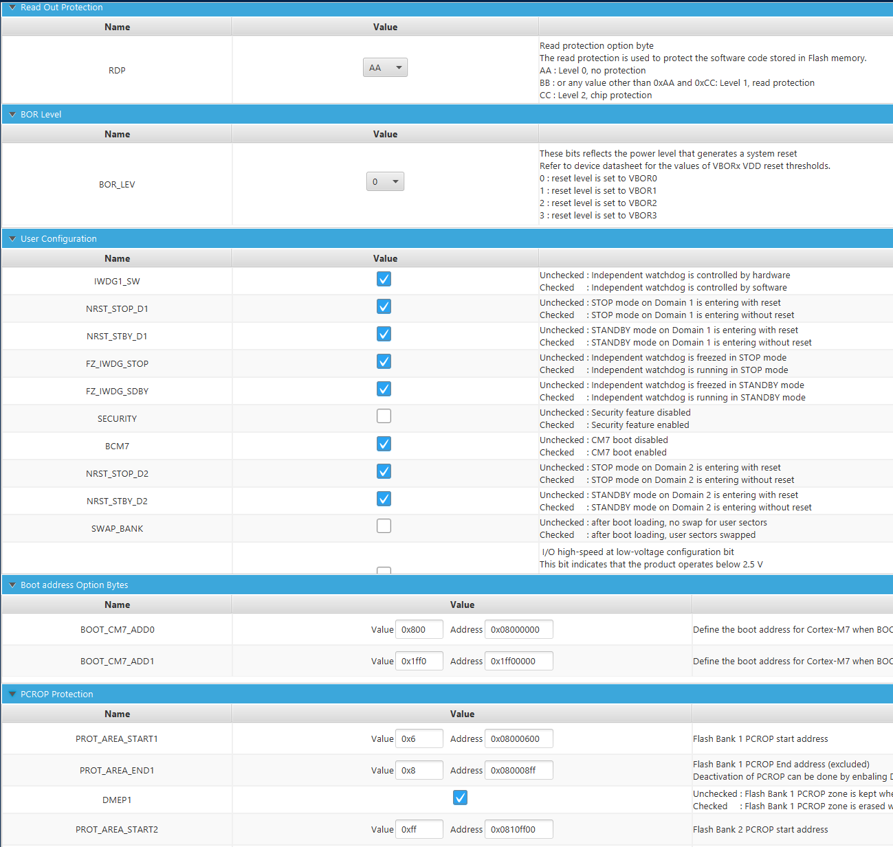 Solved Stm32h753 Sbsfu Unable To Transfer Application Fir Stmicroelectronics Community