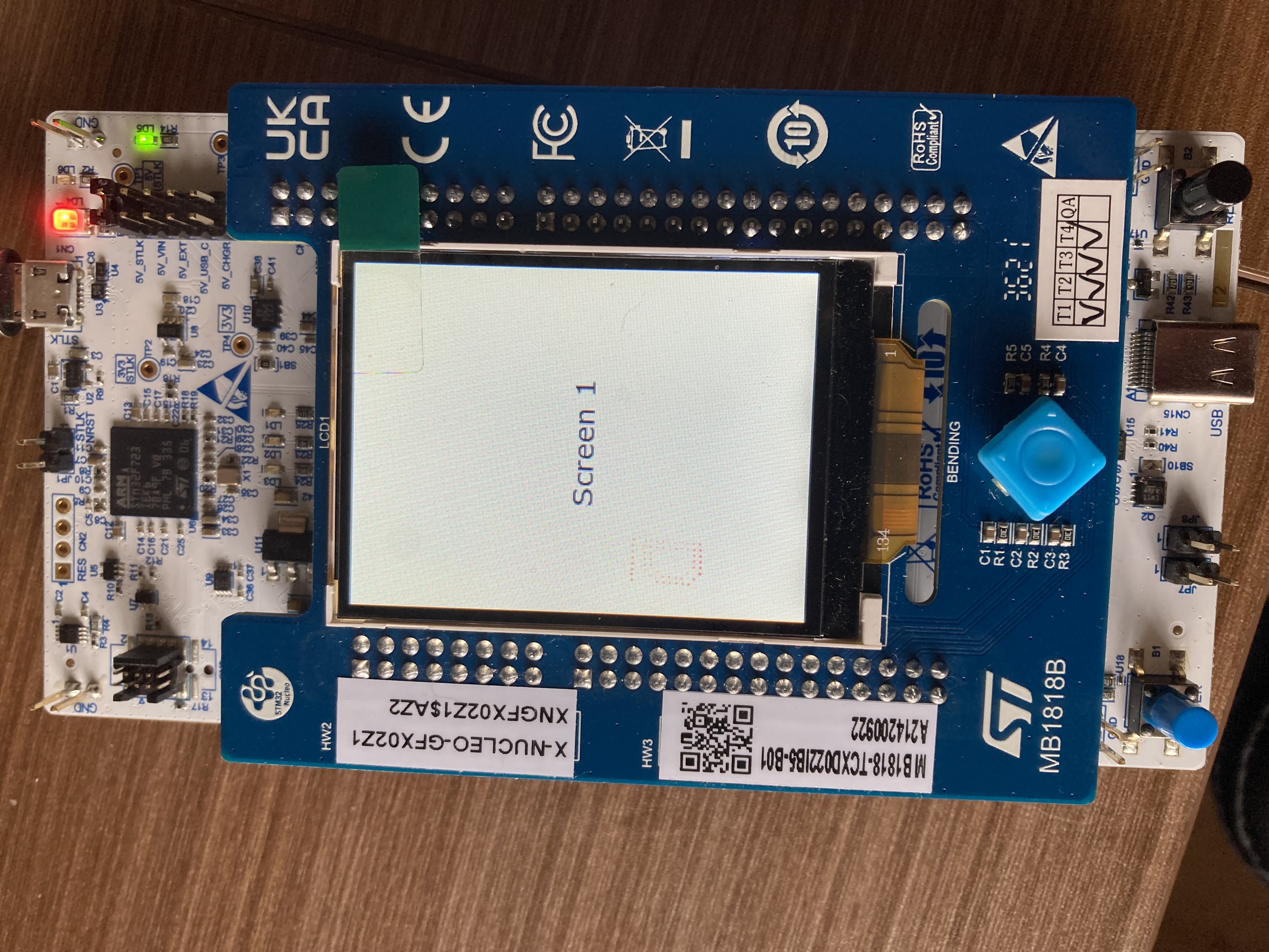 Solved: TouchGFX on Low Cost Hardware - STMicroelectronics Community