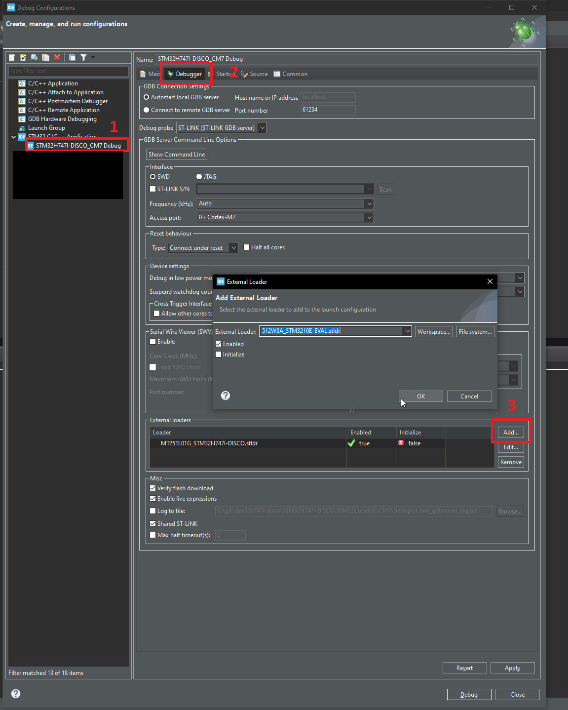 Solved Stm32h745i With Touchgfx Does Not Load Code In Stm Stmicroelectronics Community