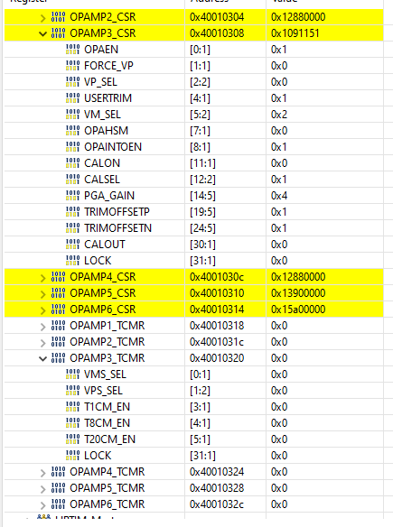 Solved: STM32G431 (STSPIN32G4), OPV High Offset Voltage - STMicroelectronics Community