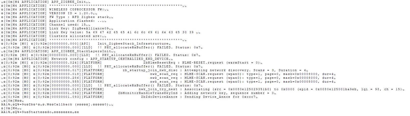 Zigbee End Device Not Waking Up In Sleep Mode Stmicroelectronics Community