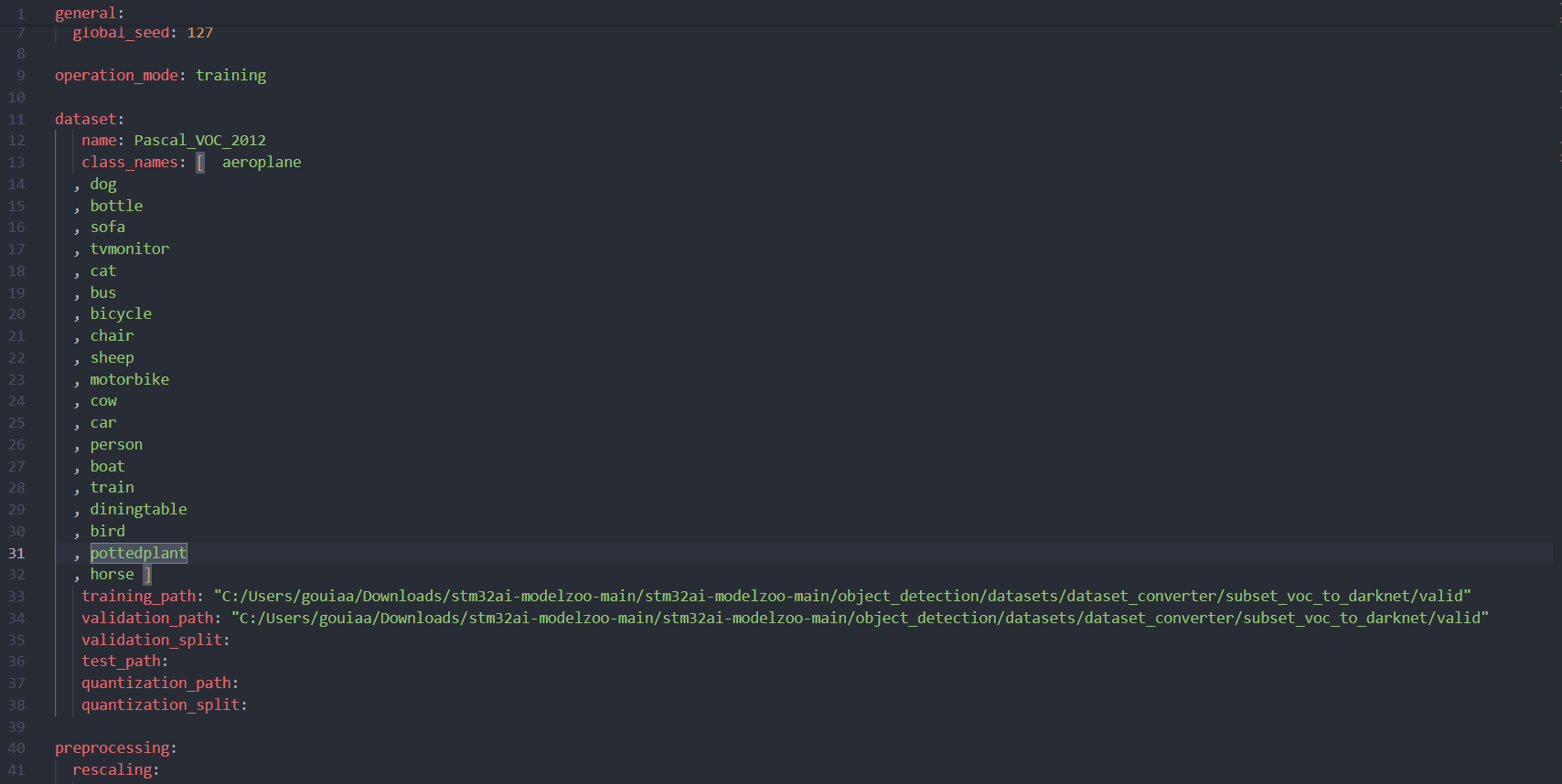 Solved Object Detection Application On The Stm32h747 Stmicroelectronics Community