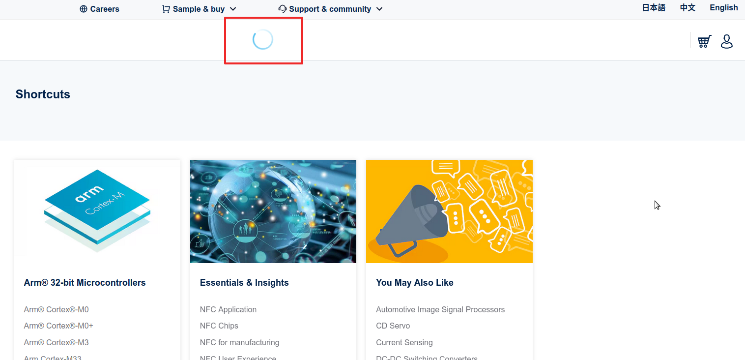 st.com website - STMicroelectronics Community