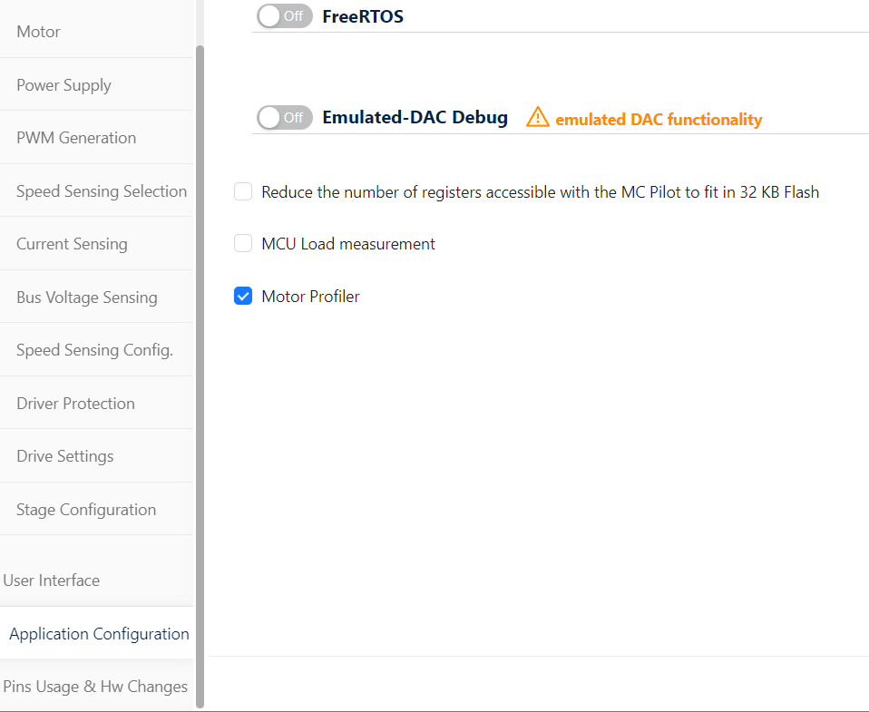 Errors in stmcubeide when generating motor profile... - STMicroelectronics Community