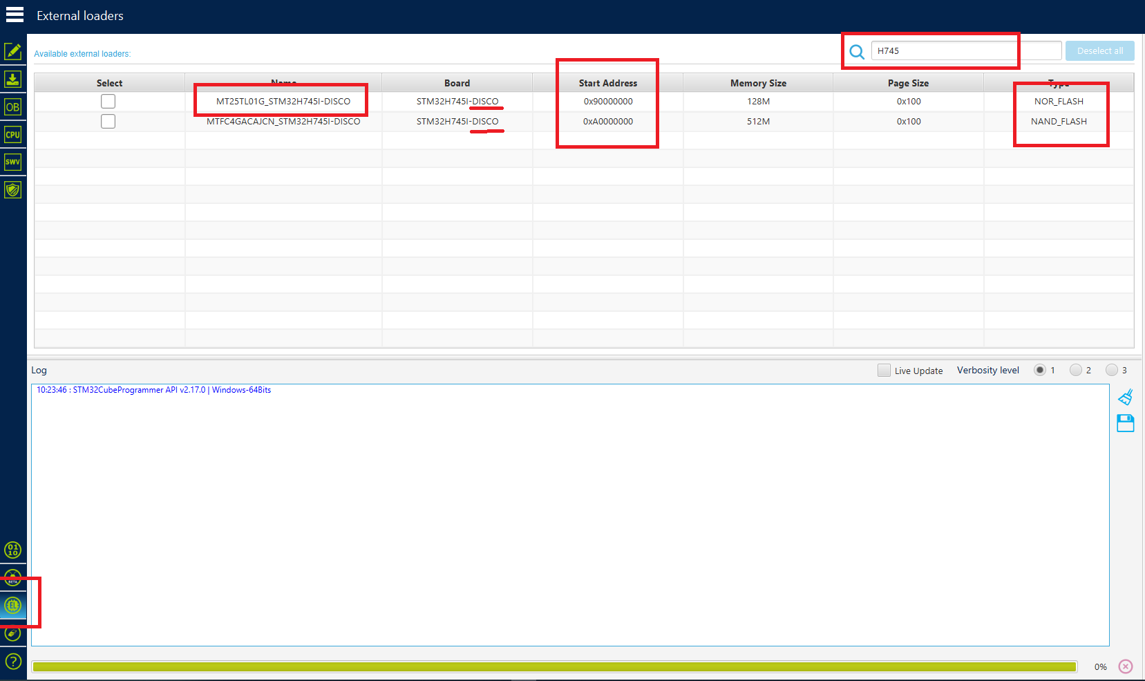 Solved Stm32h745i With Touchgfx Does Not Load Code In Stm Stmicroelectronics Community