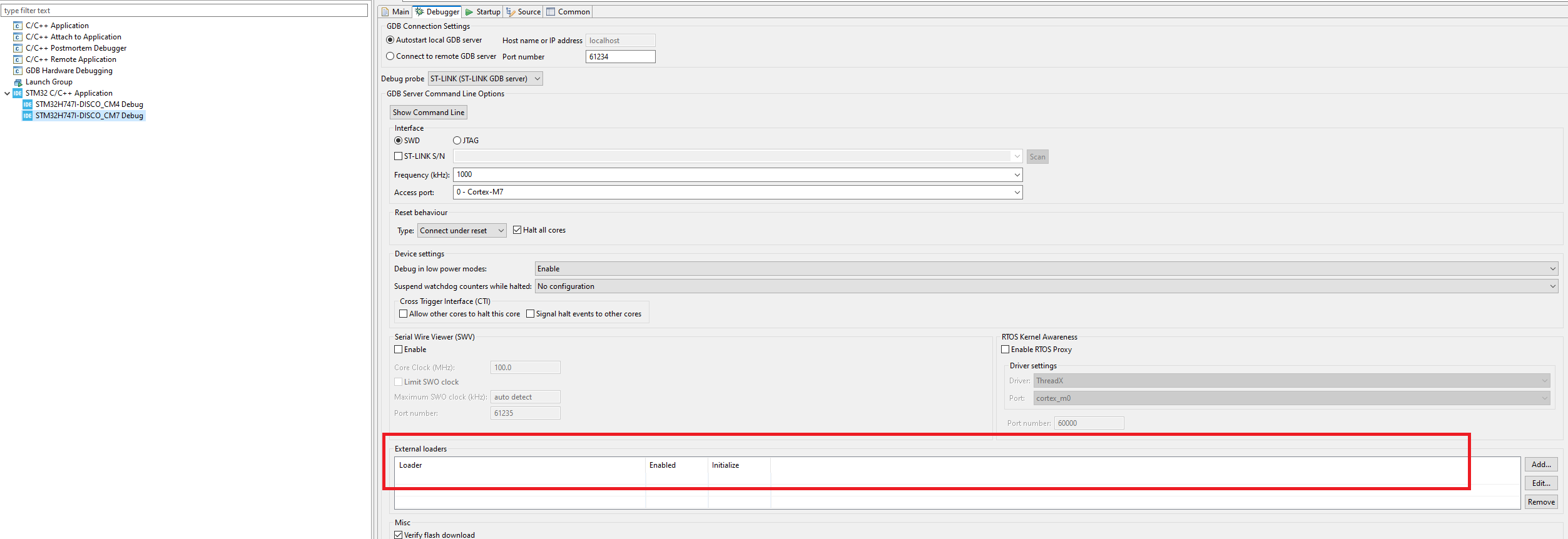 Solved: Issue with Debug Process for TouchGFX and FDCAN Co... - STMicroelectronics Community
