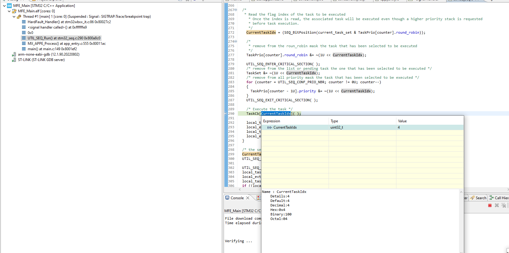 Hardfault Exception is triggered after HAL_FLASH_L... - STMicroelectronics Community