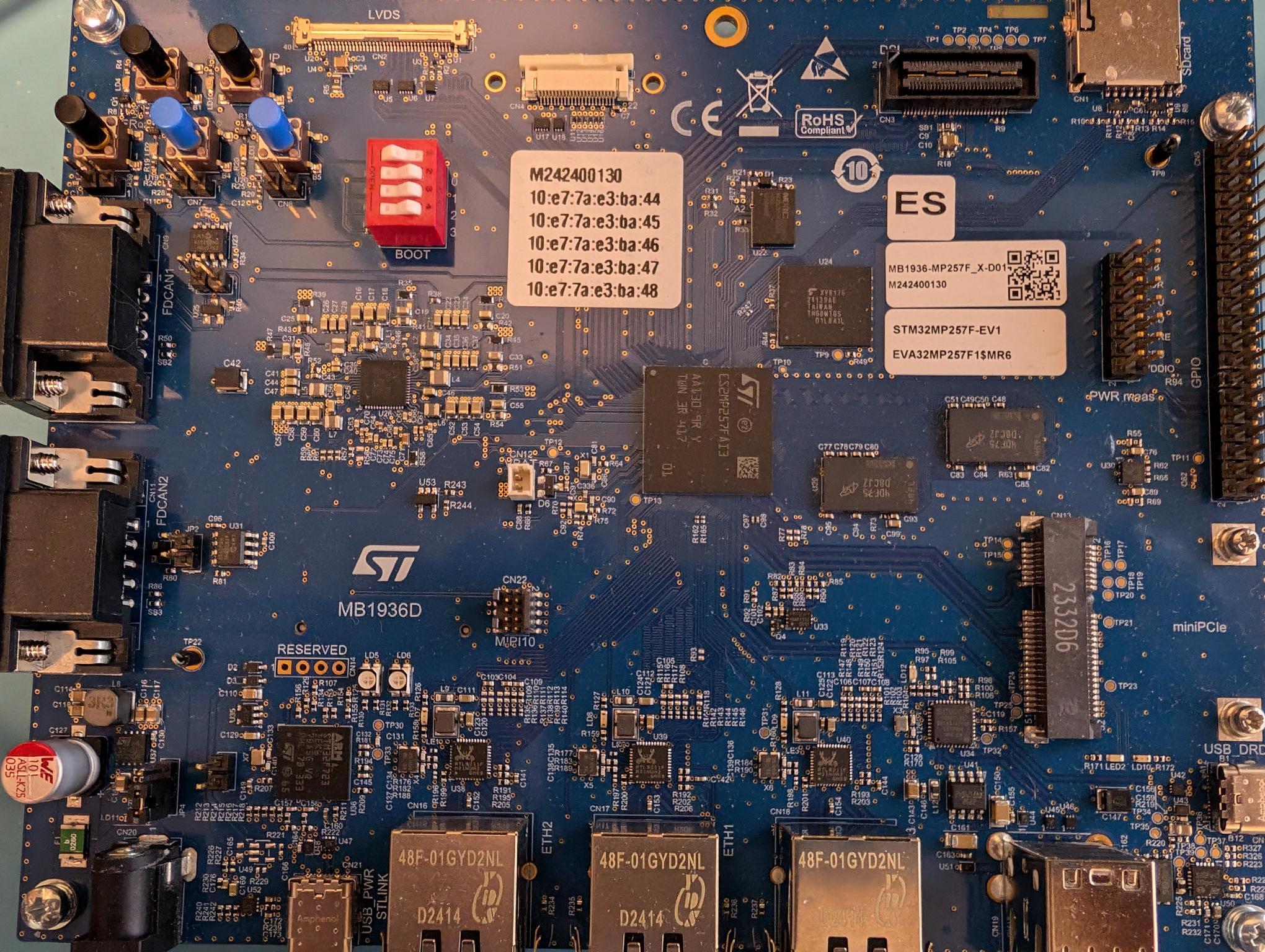 Solved Stm32mp257x Ev1 Tsnethernet Not Working Stmicroelectronics Community