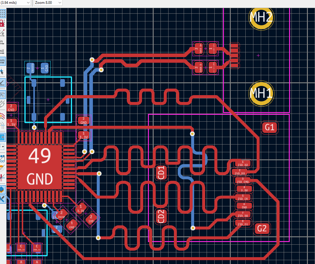 Solved: Design of PCB with SDIO and USB (STM32F411CEU6 ...