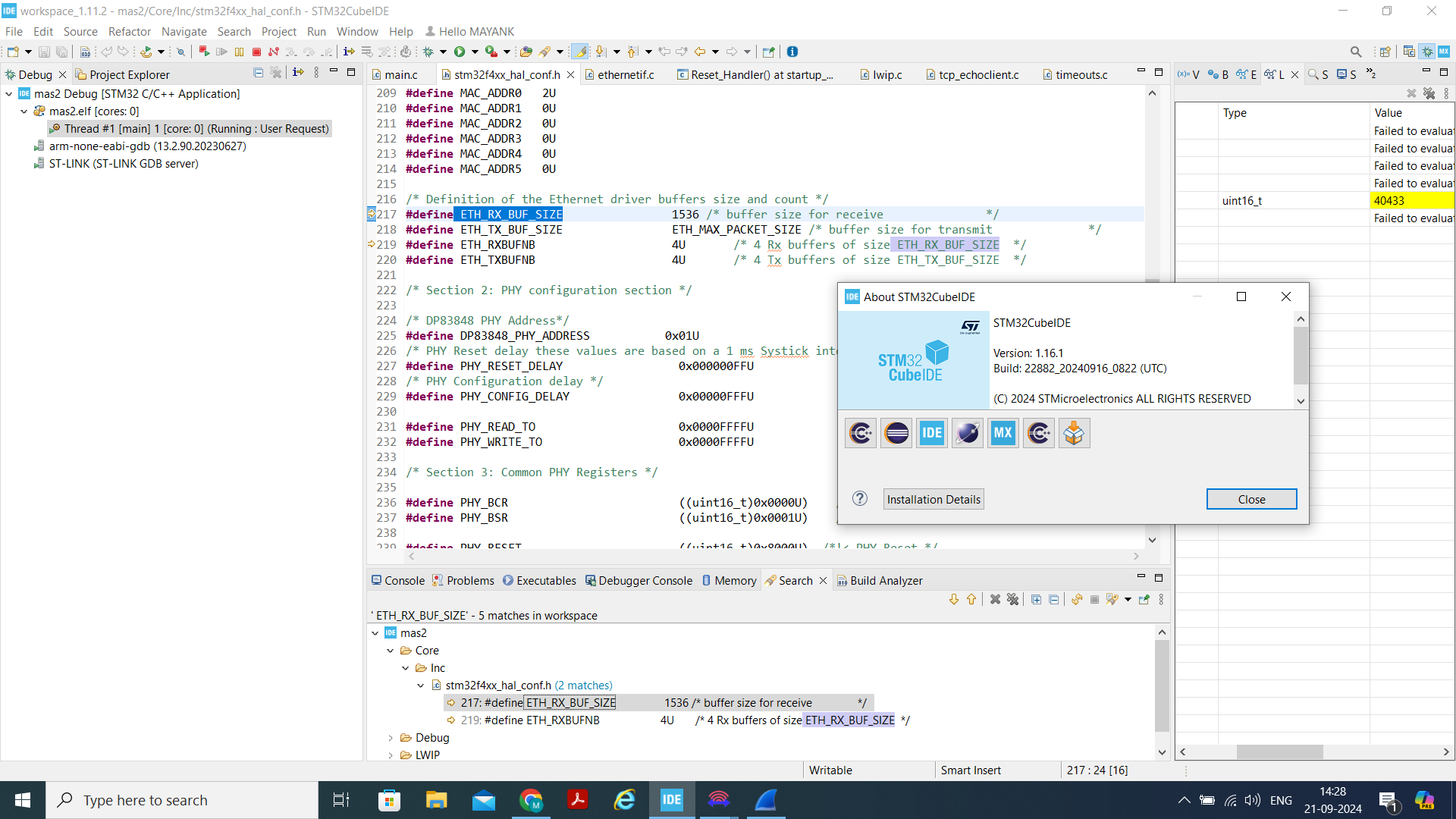 Stm32f4 Ethernet Receive Issue With Large Packet Stmicroelectronics 6670