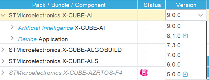x-cube-ai 5.1.2 version not verified - STMicroelectronics Community