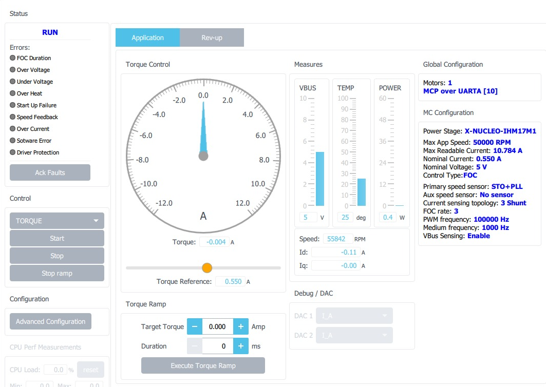 speed and torque control in motor control workbenc... - STMicroelectronics Community