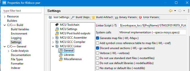 Solved How Generate Hex File Without Link Files Haldrive Stmicroelectronics Community 