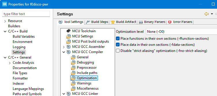 Solved How Generate Hex File Without Link Files Haldrive Stmicroelectronics Community 7134