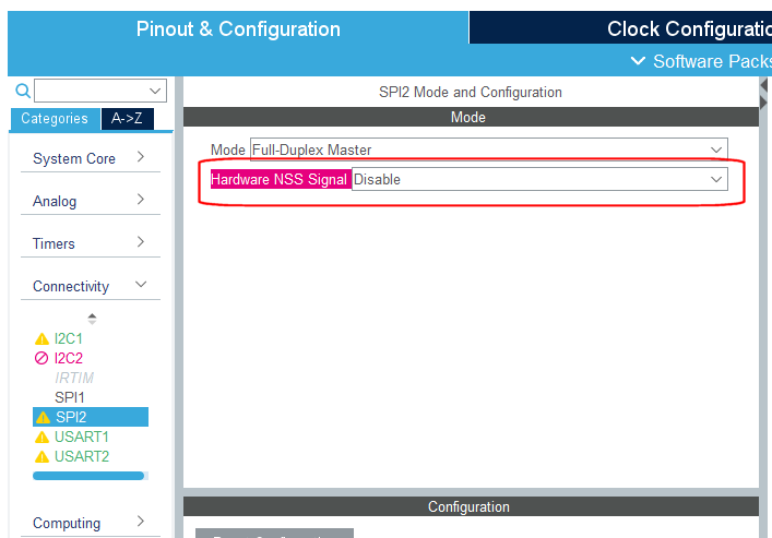 Spi Role Of The Nss Signal Stmicroelectronics Community