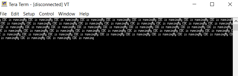 USBX Outputs Garbage - STMicroelectronics Community