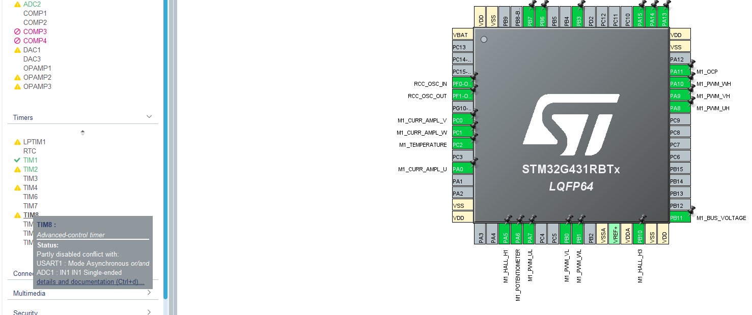 Solved: Is there a problem with these conflicts? - STMicroelectronics Community