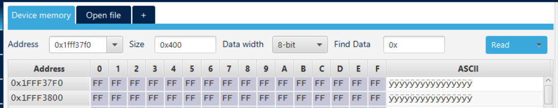 Solved Stm32u0 Attempting To Reach Rdp Level 1 Stuck At Stmicroelectronics Community
