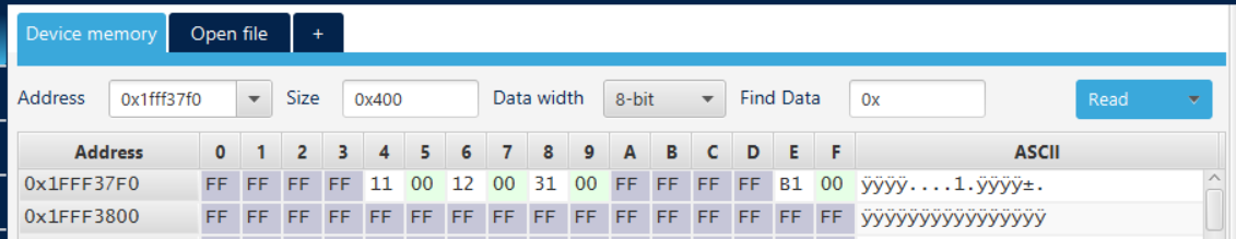 Solved Stm32u0 Attempting To Reach Rdp Level 1 Stuck At Stmicroelectronics Community