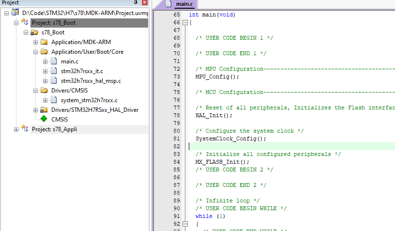 Solved: STM32H7S78-DK/MH1736 cannot detect st-link - STMicroelectronics Community