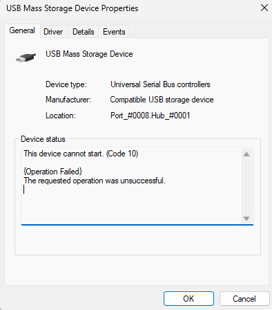 Problems with USBx MSC on NUCLEO-U5A5ZJ-Q - STMicroelectronics Community