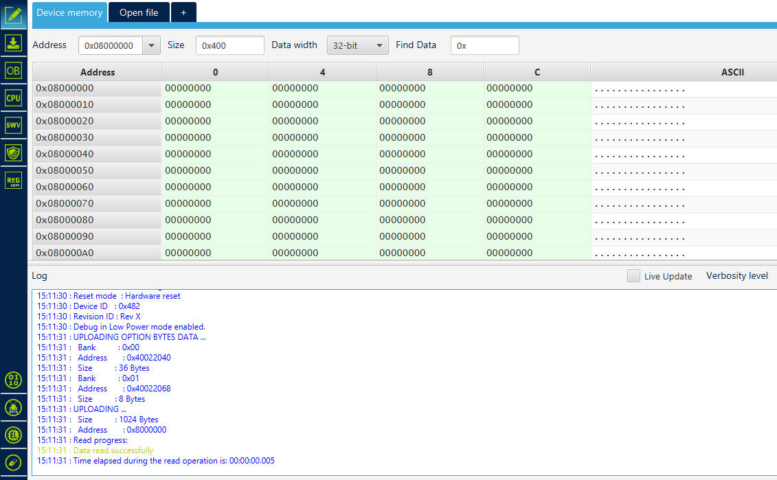 Stm32cubeprogrammer Cannot Connect To Board Using Stmicroelectronics Community