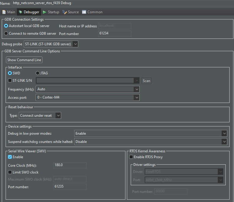 Using the ITM console for printf redirects and LWI ...