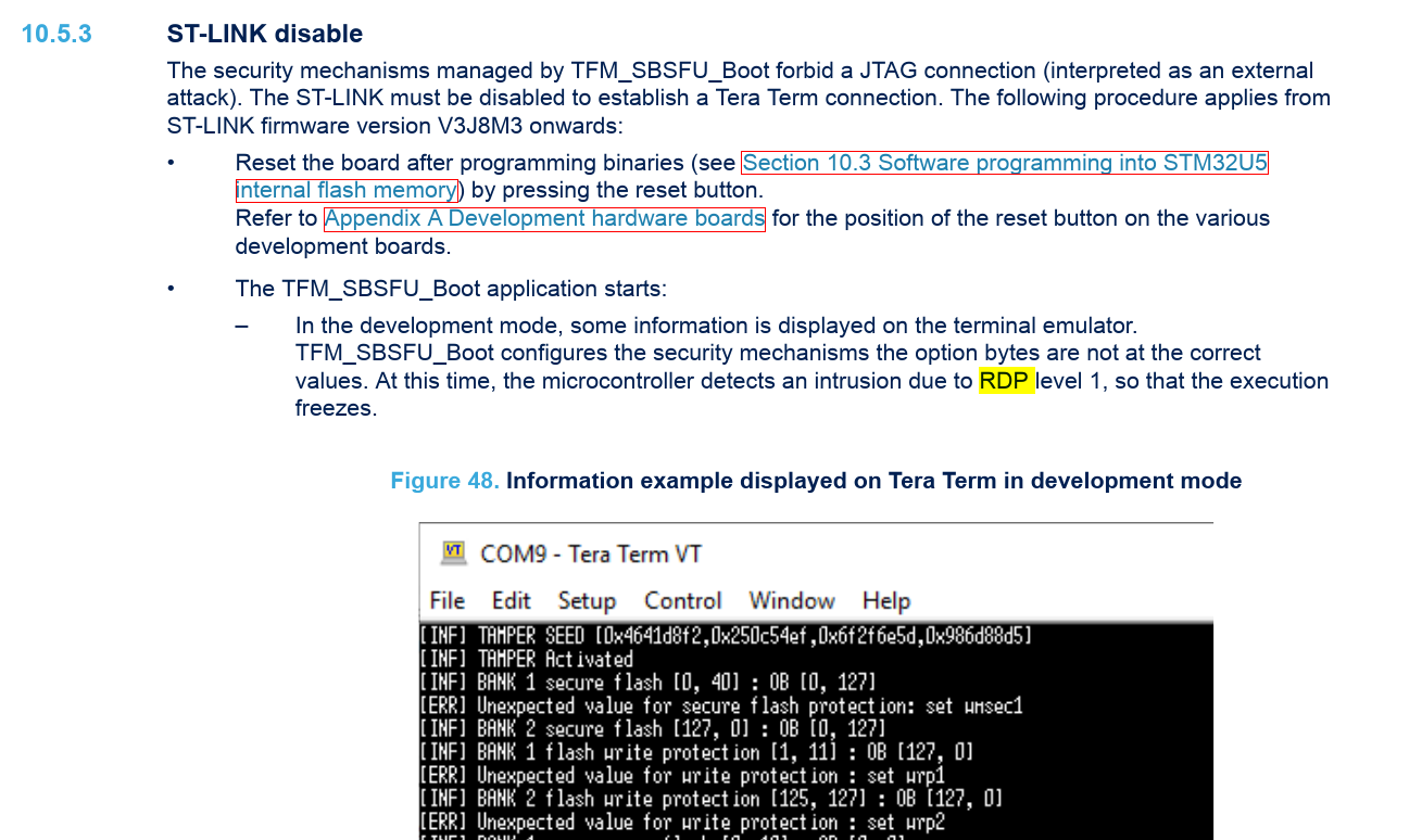 STM32CubeProgrammer cannot connect to board using ... - STMicroelectronics Community