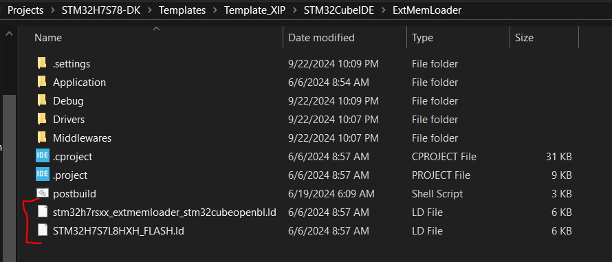 Solved: STM32H7S7 XIP Nor Flash + Internal Ram not an opti... - STMicroelectronics Community