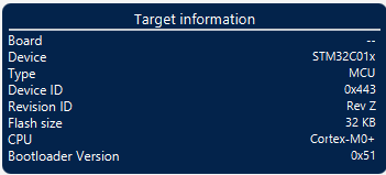 Solved: STM32C011F4 FLASH size 32kB ? - STMicroelectronics Community