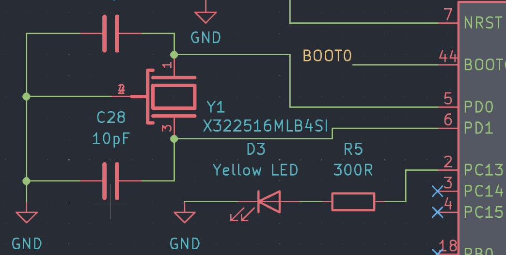 Solved: An external crystal oscillator is running without ...