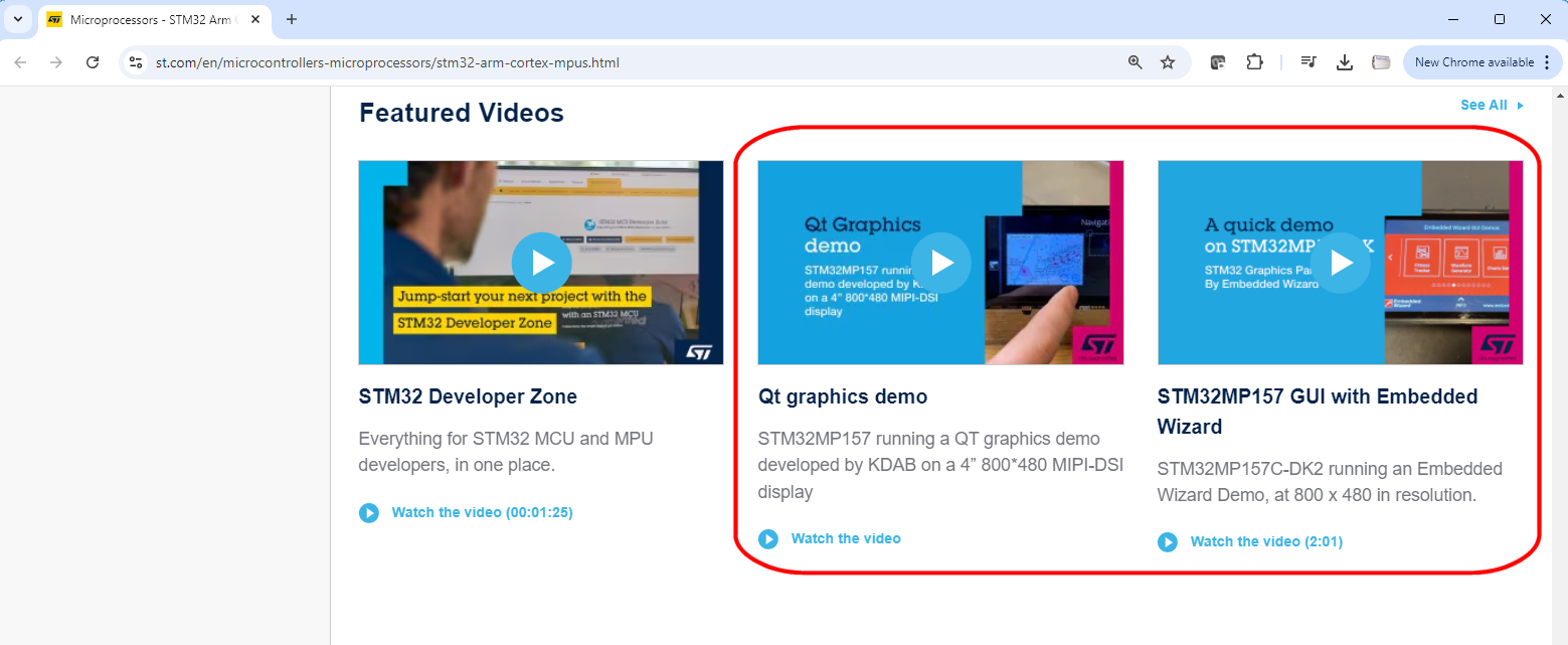 Solved: MP series and GFX - STMicroelectronics Community