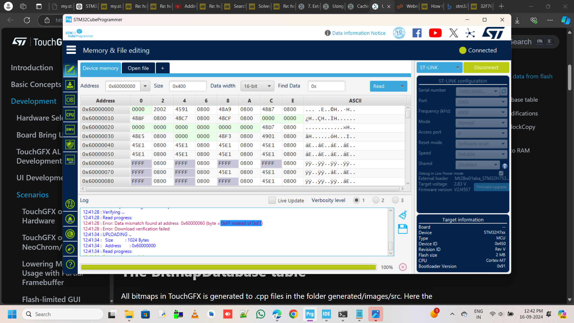 Solved: how to load touchgfx images on fmc_nor flash wher... - STMicroelectronics Community