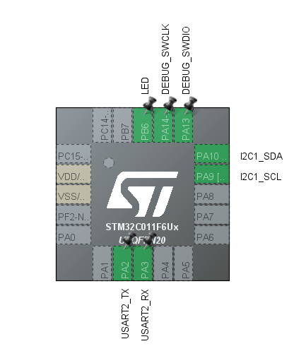 Solved: STM32C0116-DK has I2C pinout discrepancy - STMicroelectronics Community