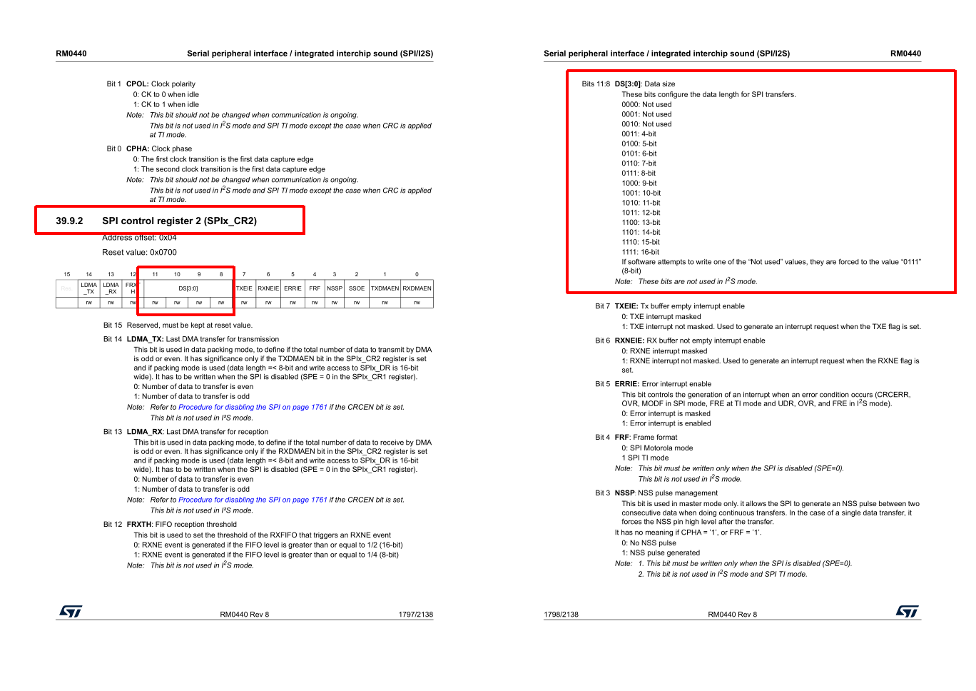 Solved Stm32g4 Trigger Dma Request From Spi To Memory Wit Stmicroelectronics Community 
