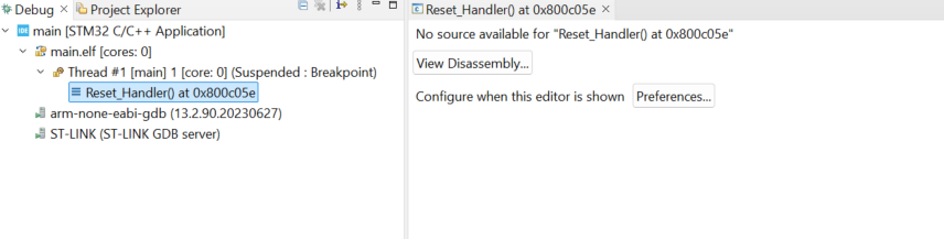 Solved Cubeide Not Loading Source Code For Makefile Proje Stmicroelectronics Community