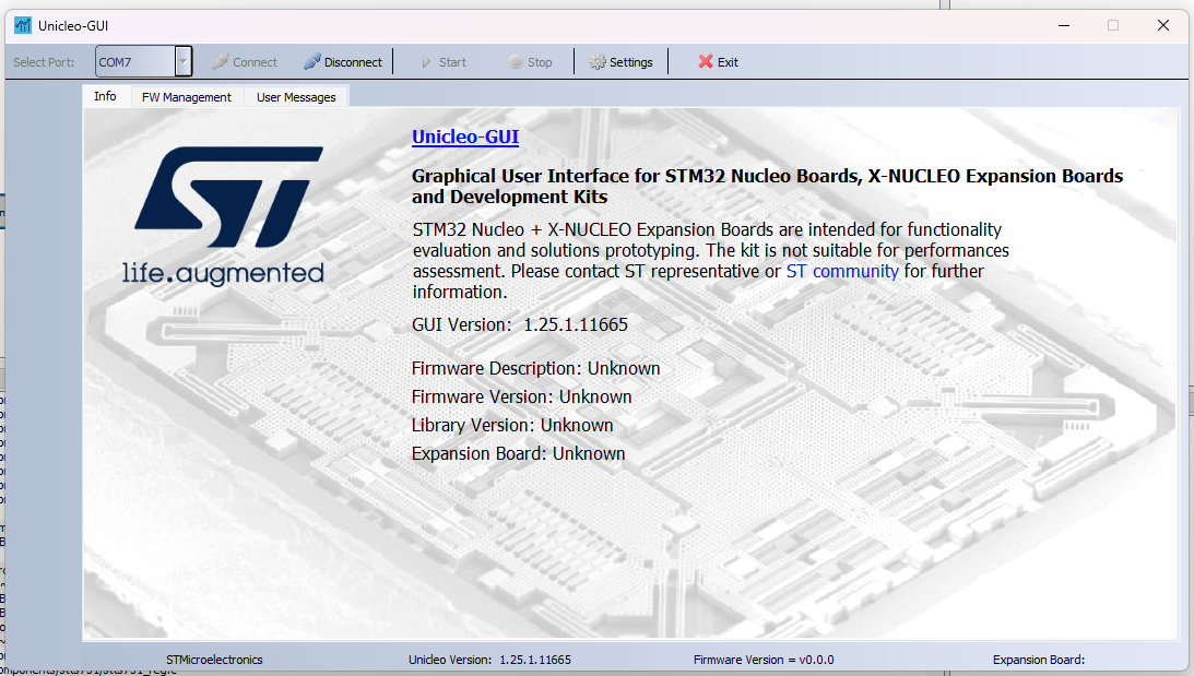 MEMS Studio Algobuilder output results in Board no... - STMicroelectronics Community