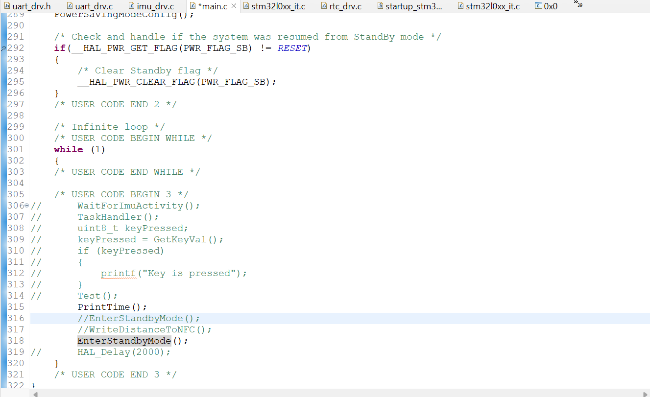 The Wakeup Timer Interrupt Doesnt Run After The Stmicroelectronics Community