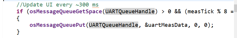 Solved: STM32 OSMessageQueue Hardfault error - STMicroelectronics Community