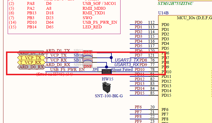 Solved: Simple UART not working on nucleoH755ZIQ - STMicroelectronics Community