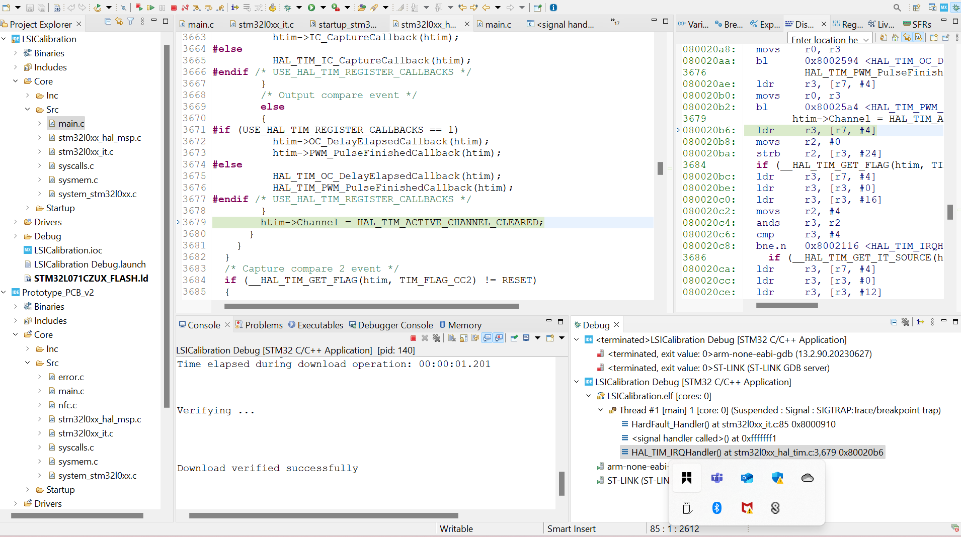 Solved: TIM21, INPUT CAPTURE mode, System clock at 2Mhz or... - STMicroelectronics Community