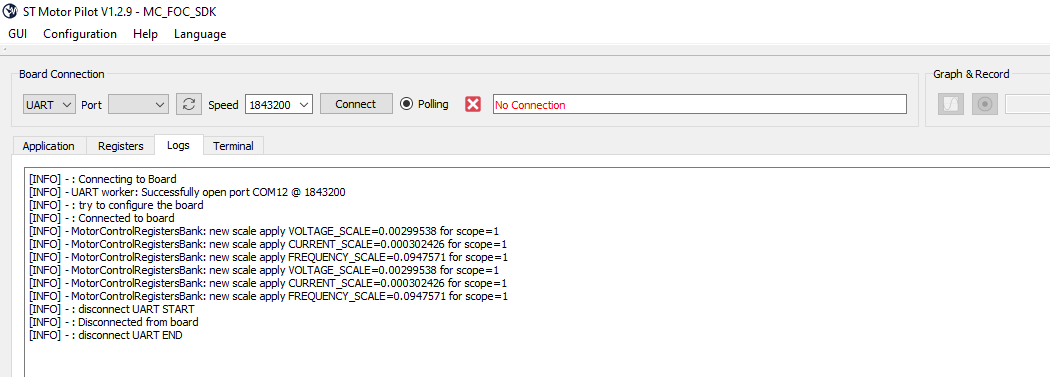 Mc Workbench 6 3 0 Random Motor Behaviour Stmicroelectronics Community