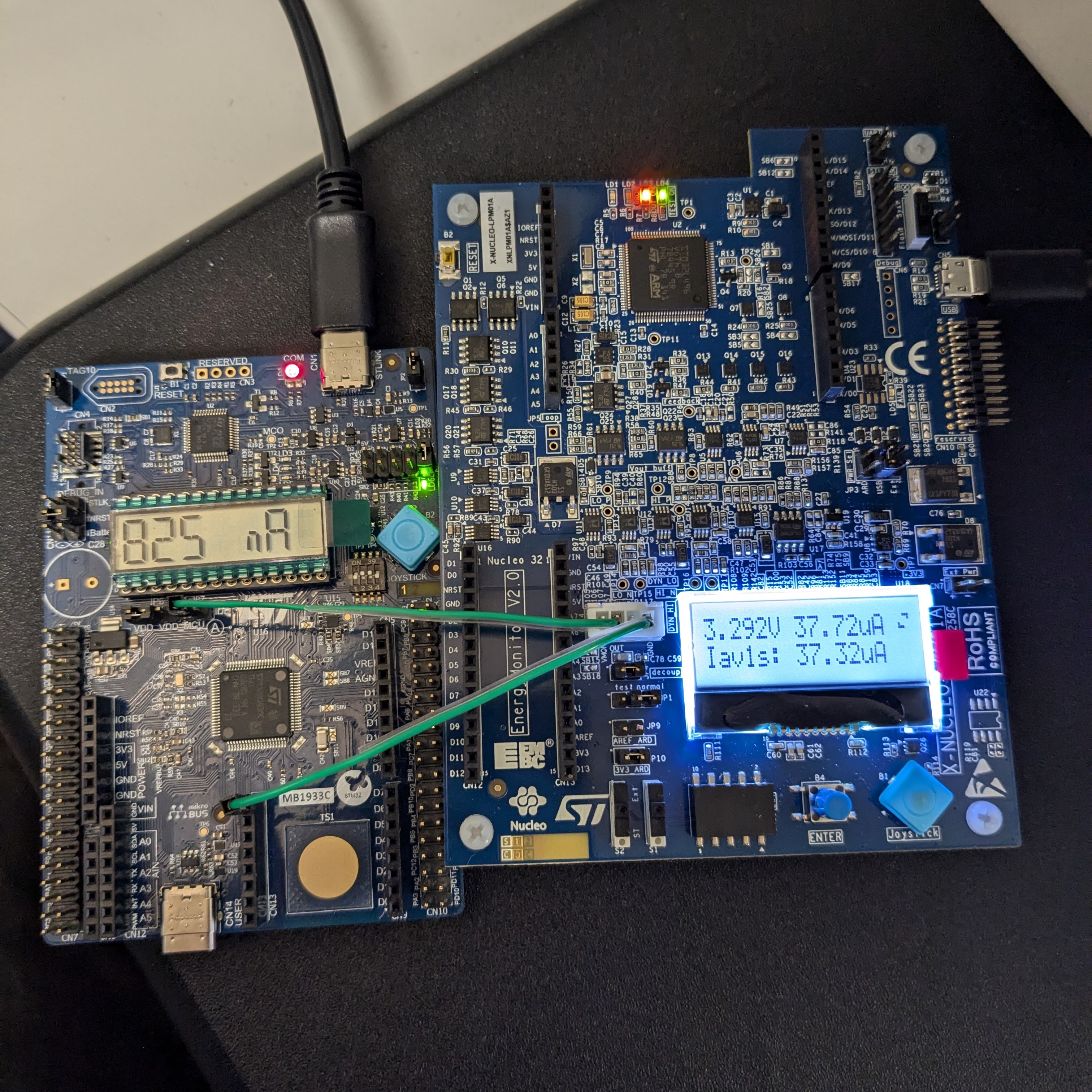 STM32U083C-DK and X-NUCLEO-LPM01A, IDD Higher Than... - STMicroelectronics Community