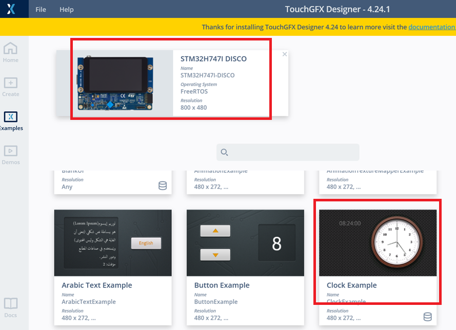 Solved Touchgfx Analog Clock Example Runs Slow On Stm32h7 Stmicroelectronics Community