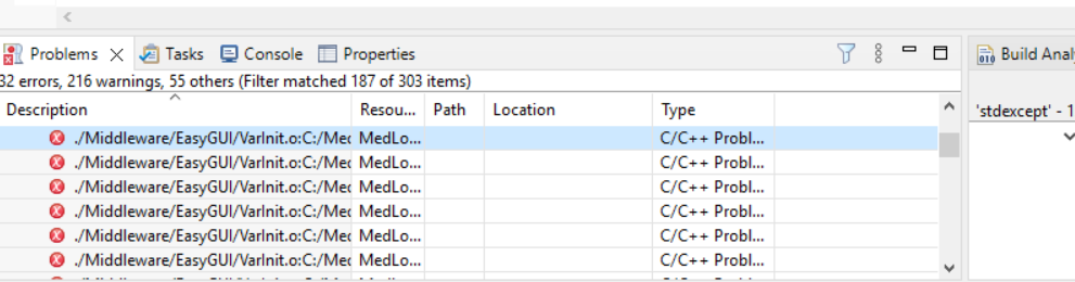 Build Error Cubeide 16 1 Stm32l496zgt6p Stmicroelectronics Community