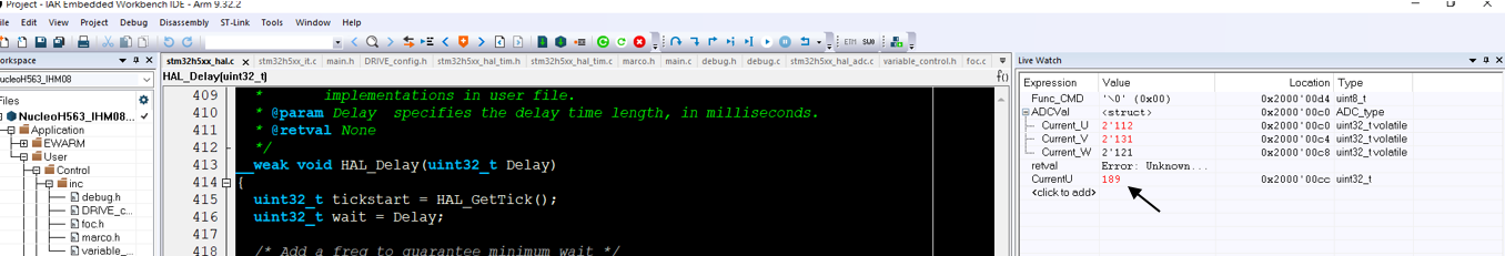 Solved: The Read Data is always "0" in STM32H5 MCU - STMicroelectronics Community