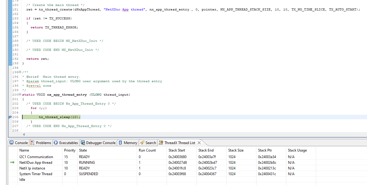 Solved: Strange threading behavior (Nucleo H7S3L8, ThreadX... - STMicroelectronics Community